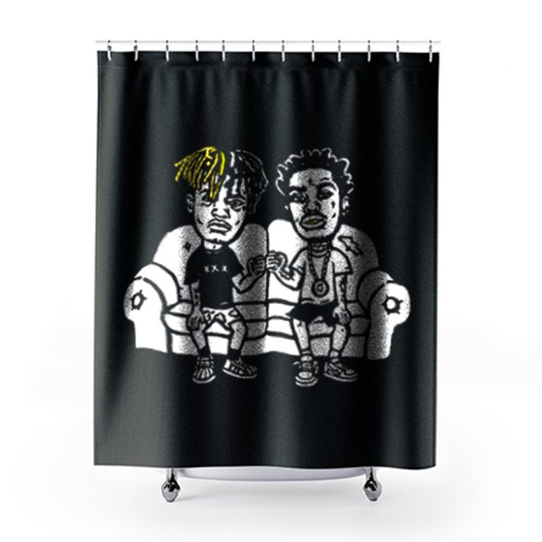 Kobe Bryant Michael Jordan Memorial Shower Curtains